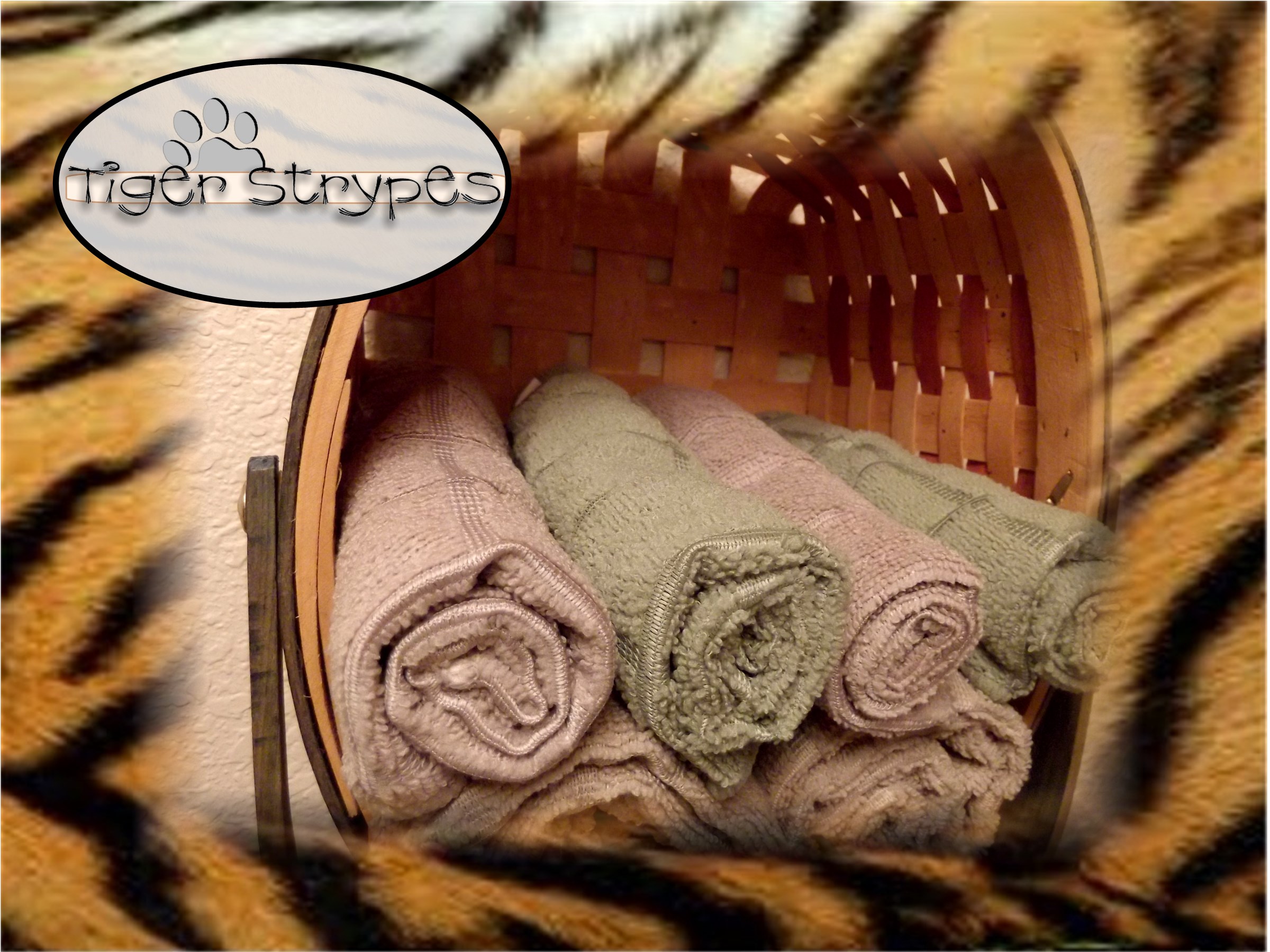  Simple Towel Basket TBCCrafters TigerStrypes Blog